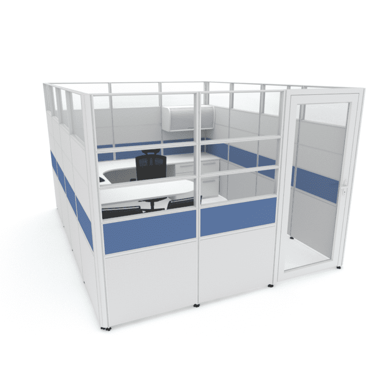9'x12' Private Enclosed Office Cubicles With Door | Shop Today
