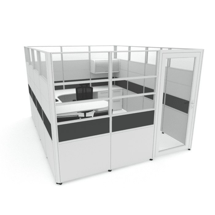 Tall Office Cubicles | Shop High Wall Workstations & Cubicles
