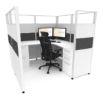 Tall Office Cubicles | Shop High Wall Workstations & Cubicles