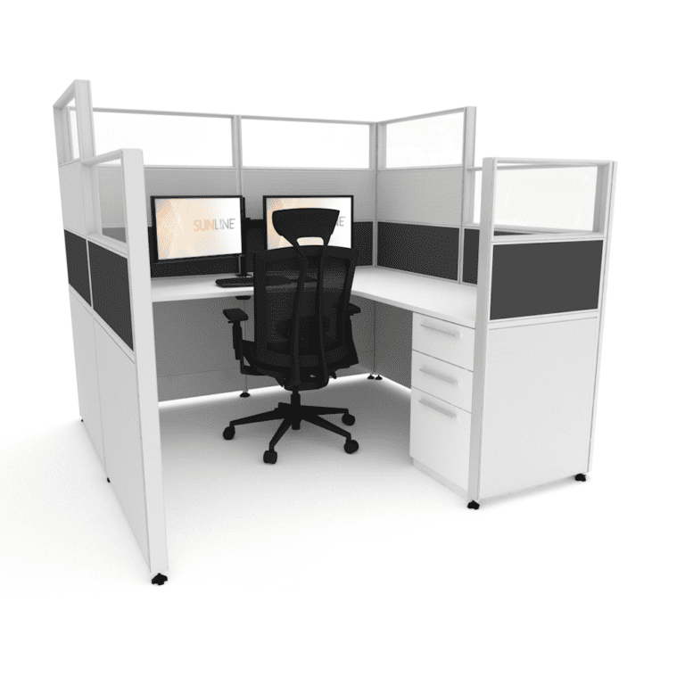 9'x12' Private Enclosed Office Cubicles With Door | Shop Today