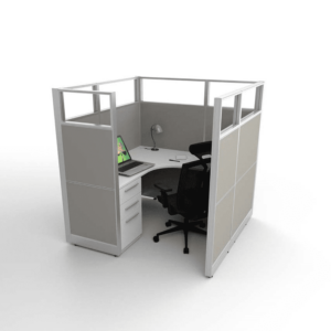 Tall Office Cubicles | Shop High Wall Workstations & Cubicles