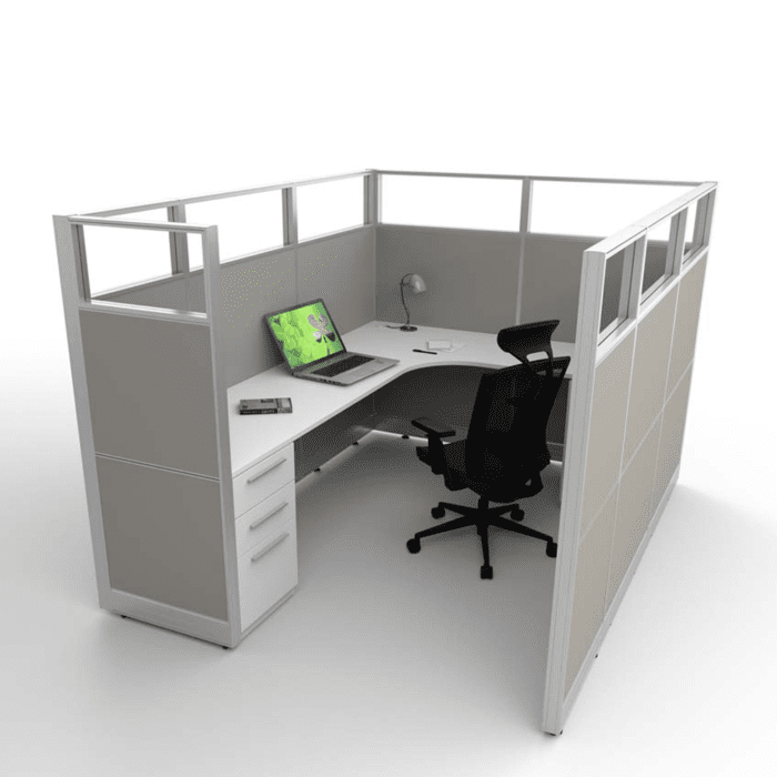 Tall Office Cubicles | Shop High Wall Workstations & Cubicles