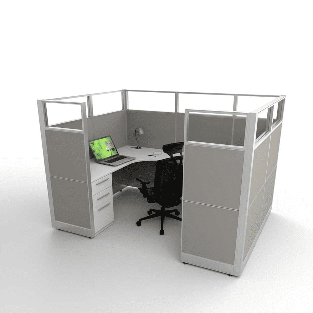 Tall Office Cubicles | Shop High Wall Workstations & Cubicles