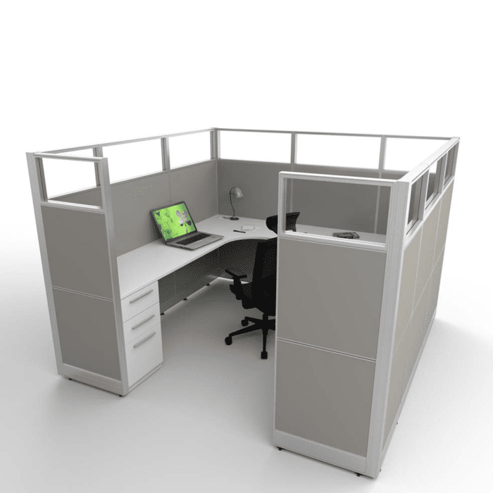 Tall Office Cubicles | Shop High Wall Workstations & Cubicles