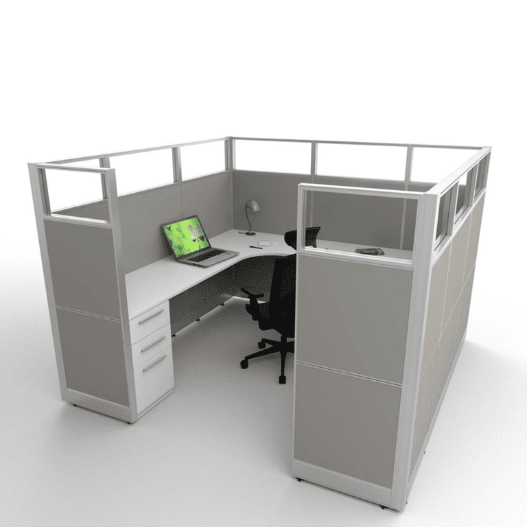 Tall Office Cubicles | Shop High Wall Workstations & Cubicles