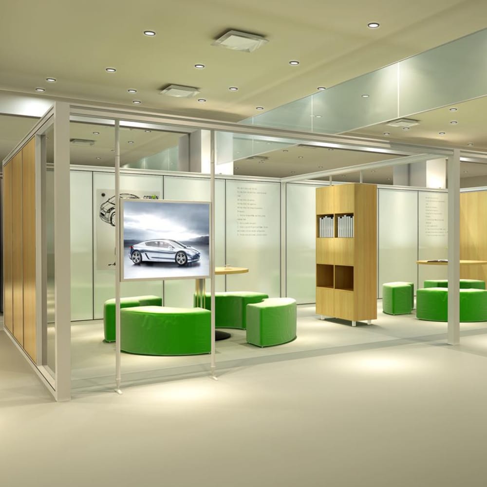 Floor To Ceiling Glass Offices | Glass Office Partitions