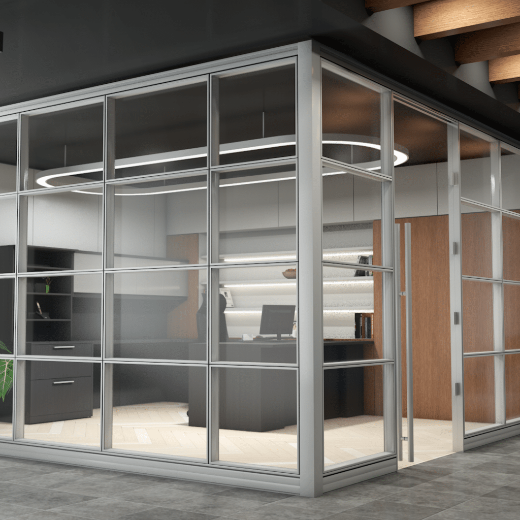 Sunline Synergy Glass High Wall Cubicles for Sale | Shop Office Cubicles