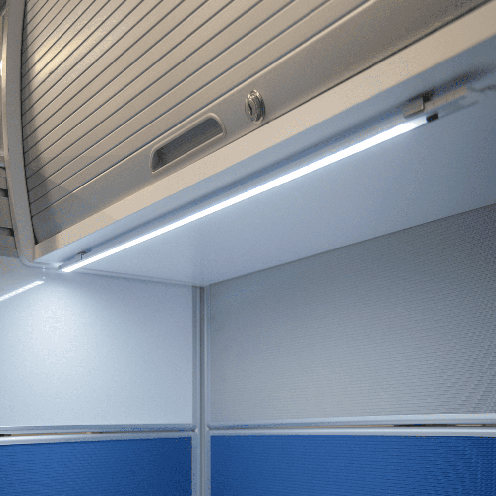 Overhead lights Available at Arnold's Office Furniture!