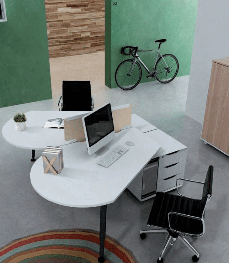 Sunline ANS Space L-Shape Desk | Arnold's Office Furniture
