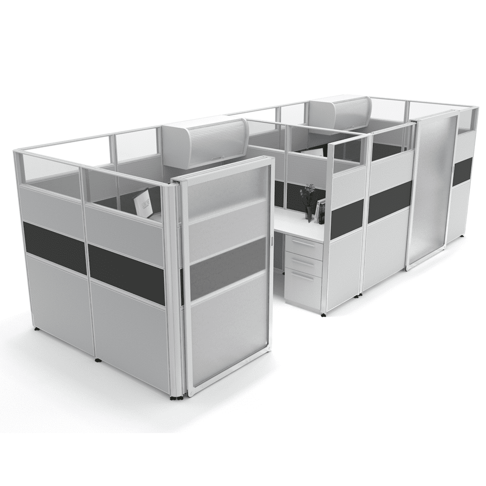 Frosted Sliding Door - Arnolds Office Furniture