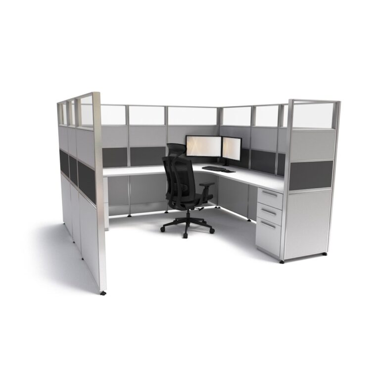 Tall Office Cubicles | Shop High Wall Workstations & Cubicles