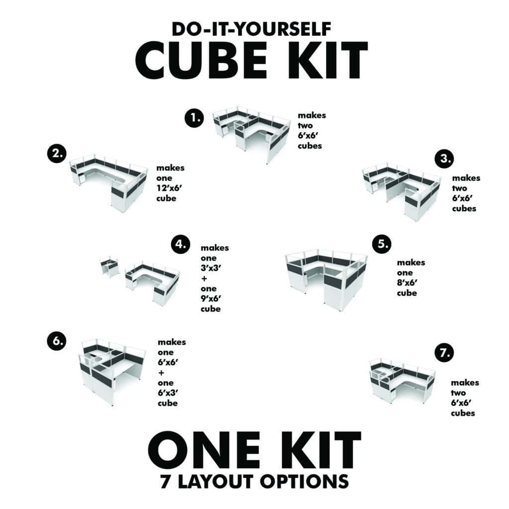 Cube Kit | Arnold's Office Furniture