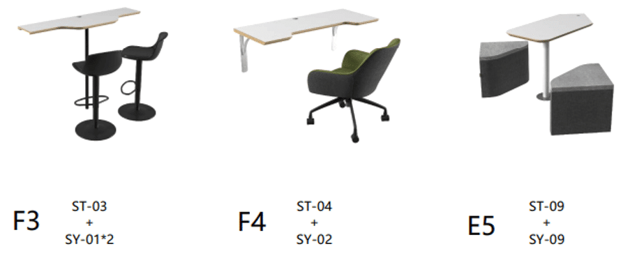 1-2 Person Privacy Booth (M) - Arnolds Office Furniture