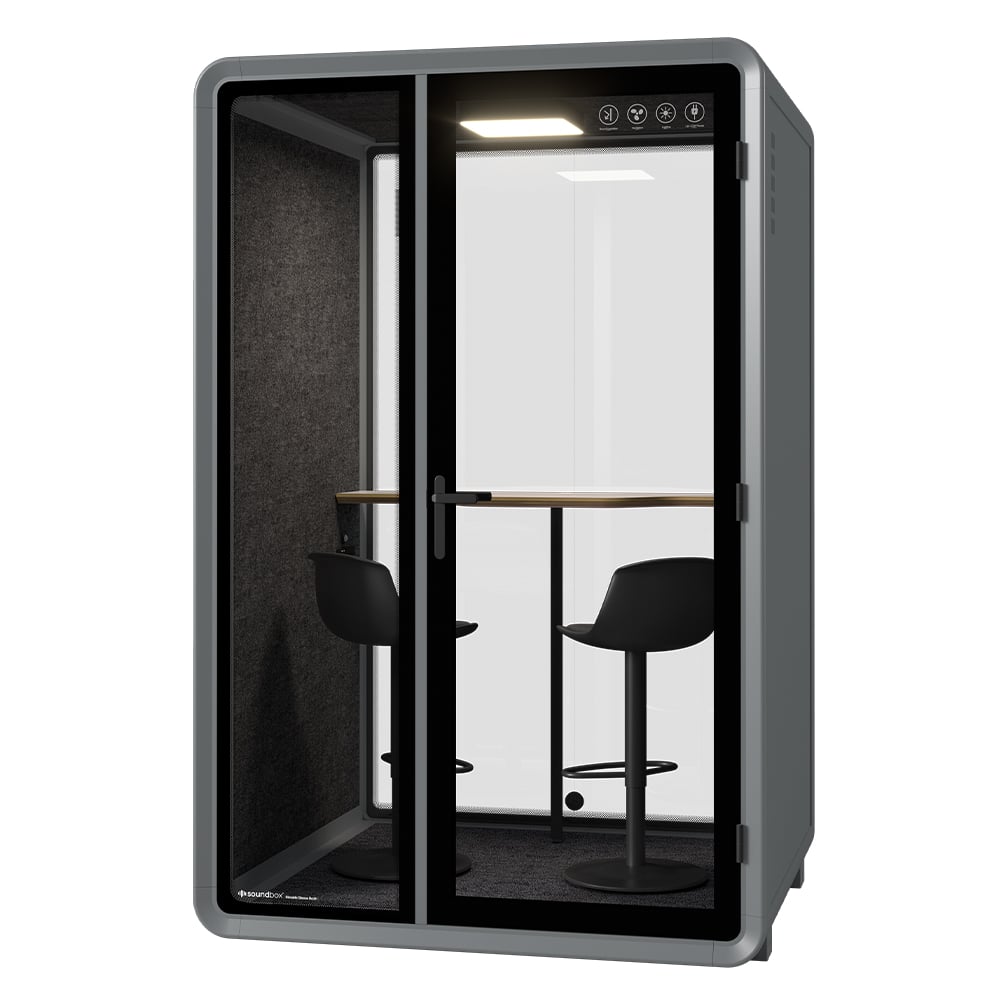 1-2 Person Privacy Booth (M) | Arnold's Office Furniture