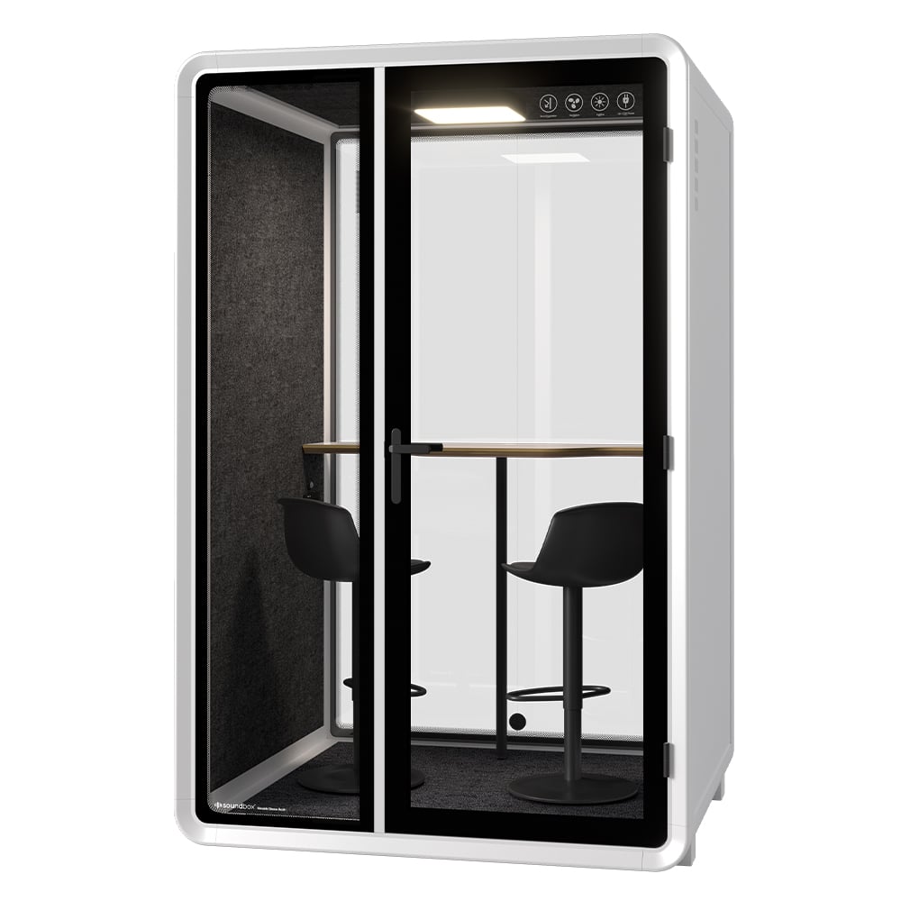 1-2 Person Privacy Booth (M) - Arnolds Office Furniture