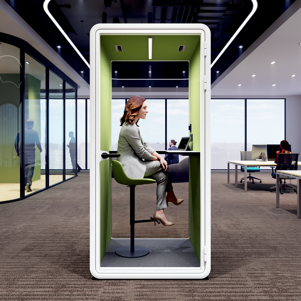 1 Person Privacy Booth (S) | Arnold's Office Furniture