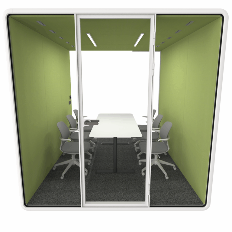 Serenity 6 Person Privacy Booth (XL) | Arnold's Office Furniture