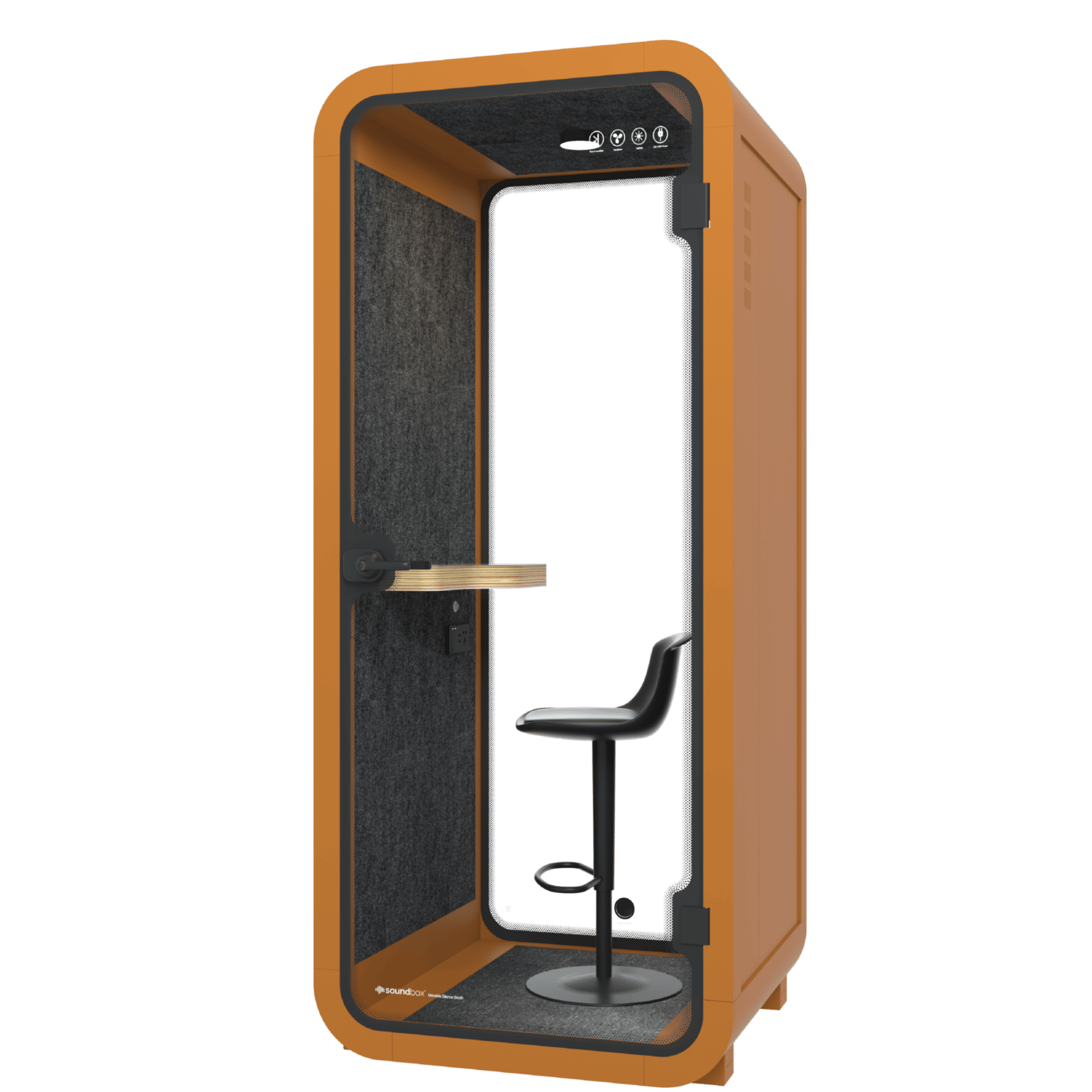 1 Person Privacy Booth | Arnold's Office Furniture