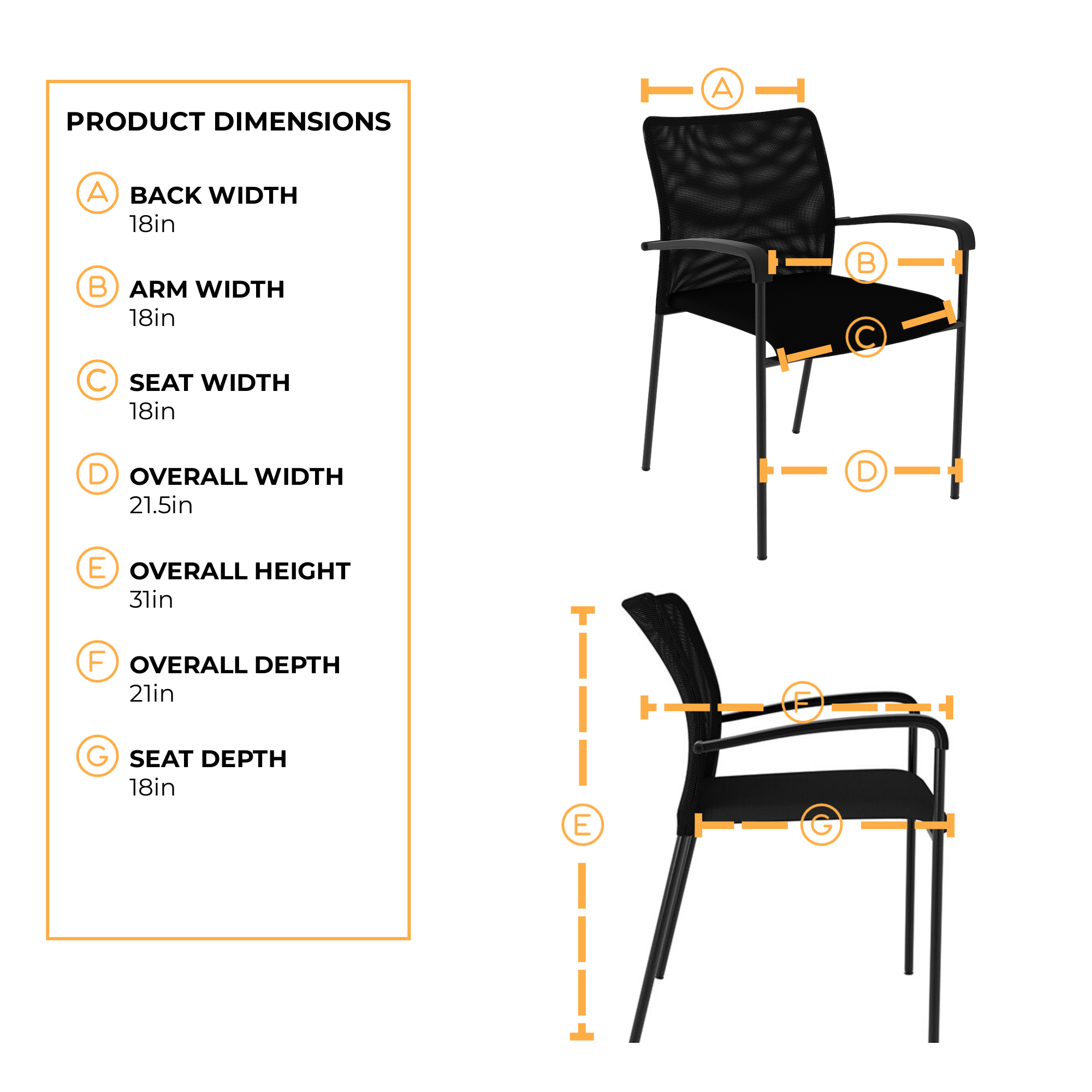 Match Guest Chair | Shop Stylish & Comfortable Guest Chairs
