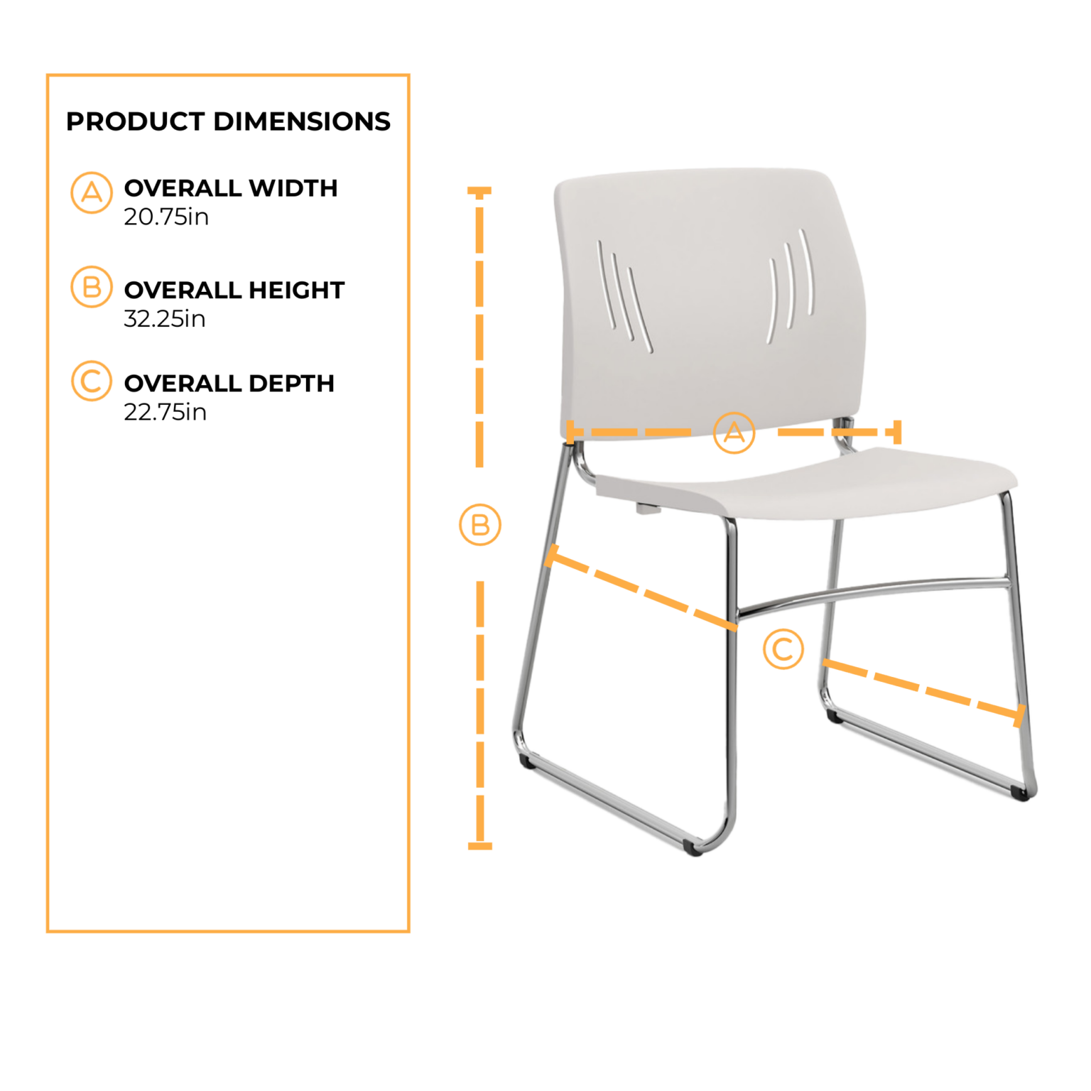 OS Stacked Seating | Stackable Guest Chairs