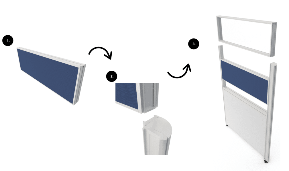 Modular Office Cubicle System | Arnold's Office Furniture