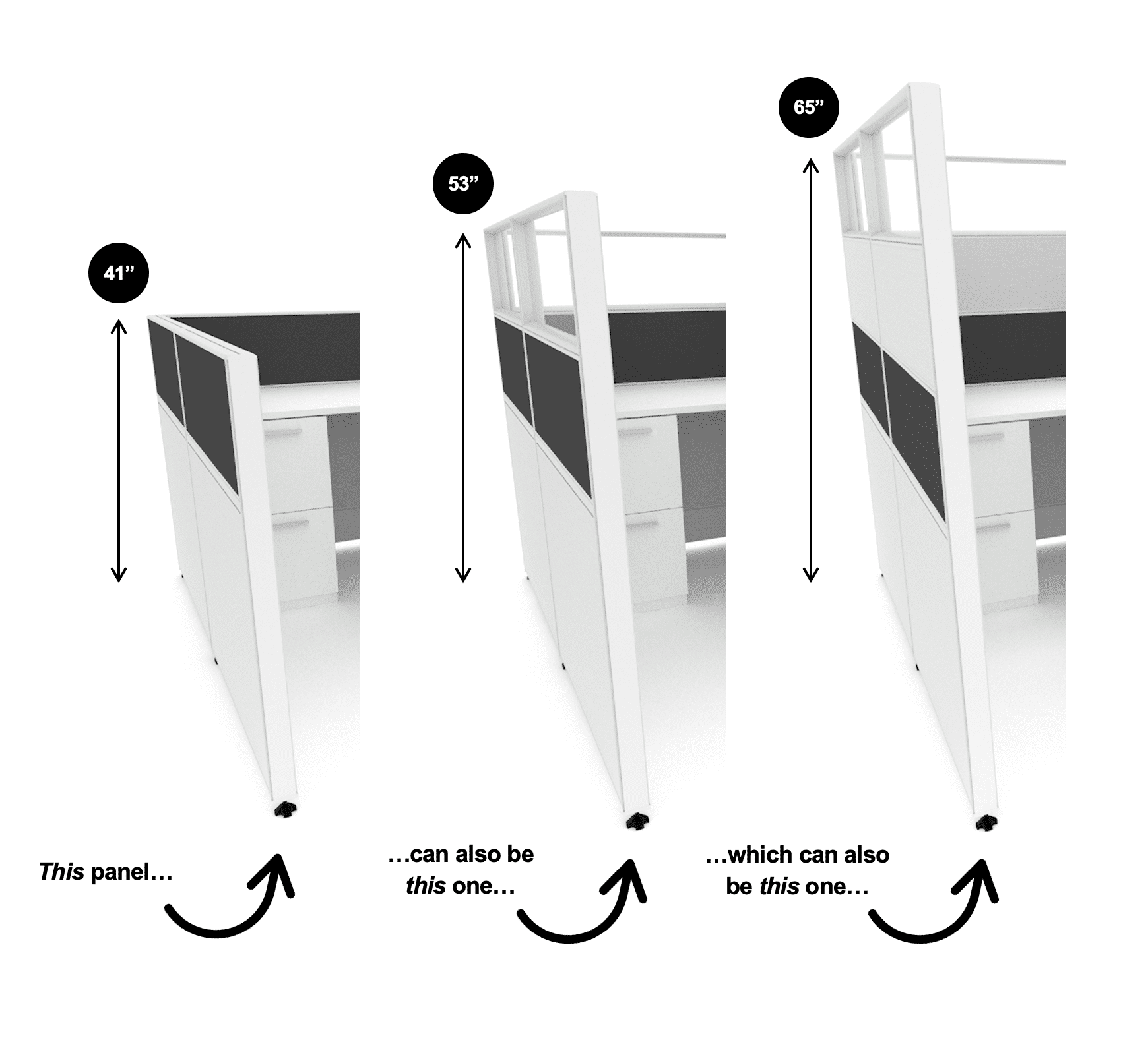 Modular Office Cubicle System | Arnold's Office Furniture