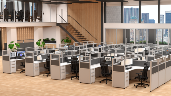 Flexible Modular Office Cubicle System | Arnold's Office Furniture