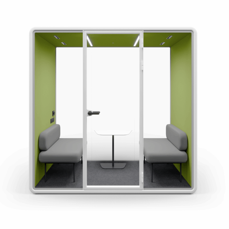 Serenity 3-4 Person Privacy Booth (M+) | Arnold's Office Furniture